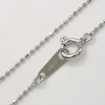 長さ42センチ 0.8ミリ幅 カットボールチェーンネックレス(幅0.8mm 長さ42cm)K18WG/K18PG/K18G : アーアゼロワンジュエリー - 通販 - Yahoo!ショッピング
