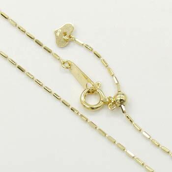 テーパーチェーン ネックレス(レーザーシリンダー)K18G/K18PG/K18WG (幅0.8ミリ・長さ45センチ/長さ調整可能式) : 40952 : アーアゼロワンジュエリー - 通販 ...