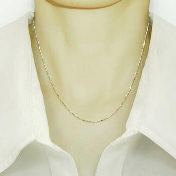 テーパーチェーン ネックレス(レーザーシリンダー)K18G/K18PG/K18WG (幅0.8ミリ・長さ45センチ/長さ調整可能式) : 40952 : アーアゼロワンジュエリー - 通販 ...