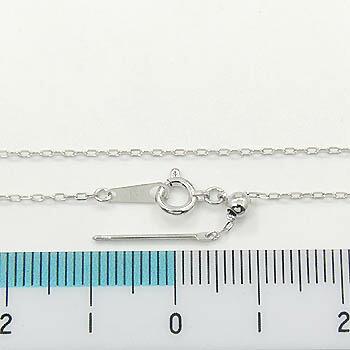 長さ45センチ スライドピン 小豆チェーン ネックレス（幅0.95mm・長さ45cm）長さ調整・抜き差し可能・引き輪プレート付 K18PG/K18G/K18WG : アーアゼロワンジュエリー ...