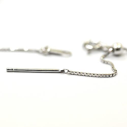 長さ19センチ ブレスレット18金ゴールド(K18)/18金ピンクゴールドベネチアンスライドピン 引き輪プレート付(幅0.7mm 長さ19cm/長さ調整・抜き差し可能)送料無料 : アーアゼ ...