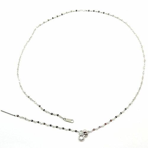 50センチ プラチナ850 Pt850 スライドピン ペタルチェーン 幅1.7mm 長さ50cm 長さ調節可能 花びらを連ねたようなデザインチェーン : アーアゼロワンジュエリー - 通販 ...