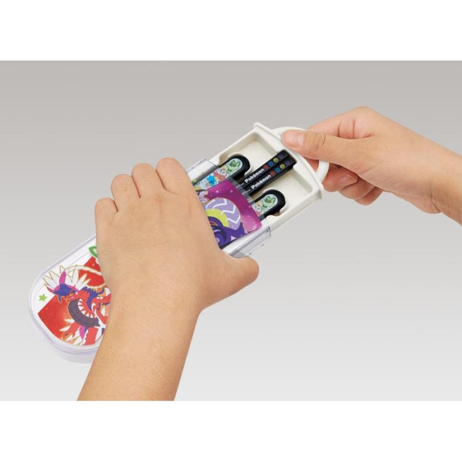 Pokemon スケーター 抗菌 食洗器対応 スライド式 トリオセット ポケットモンスター 23N お箸 スプーン＆フォークセット : A&A SHOP キャラクター館 - 通販 ...