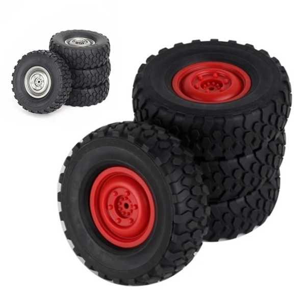 Rcカー用ソフトタイヤホイール アップグレードパーツアクセサリー72mm mn d90 mn98 mn99s wpl 14 c24 c34 b14 b24 ldrc p06 4個に適合 ...