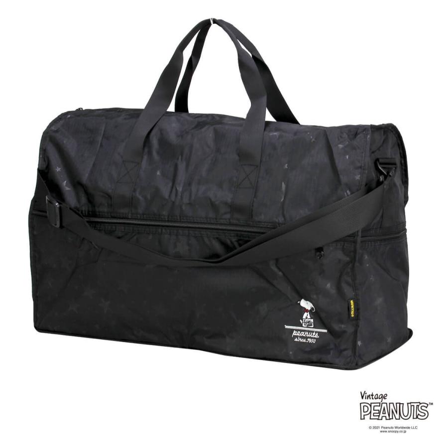 折りたたみ ボストンバッグ スヌーピー SNOOPY PEANUTS かわいい レディース キャリーオン シフレ ハピタス H0004 :H0004-PN-02:スーツケース&トランク ミナ ...