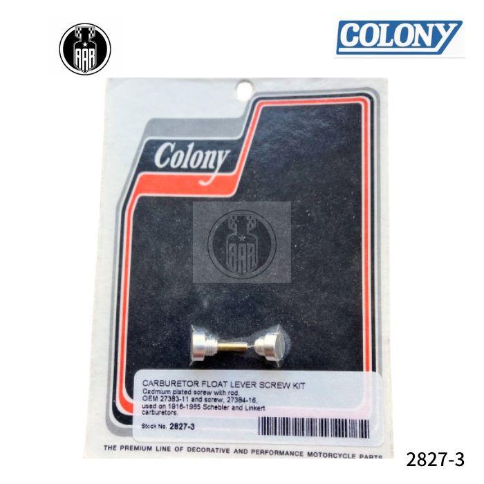 Harley Davidson キャブレーター フロート レバー スクリューキット ハーレーダビッドソン 2827-3 Colony コロニー : エーエーアールヤフー店 - 通販 ...
