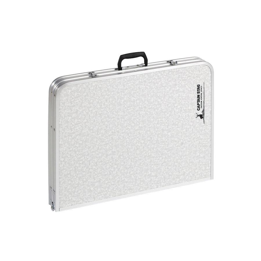 CAPTAIN STAG CAPTAINSTAG（キャプテンスタッグ）ラフォーレアルミツーウェイテーブル(アジャスター付)〈S〉90×60cm UC-511 : Aarck - 通販 ...