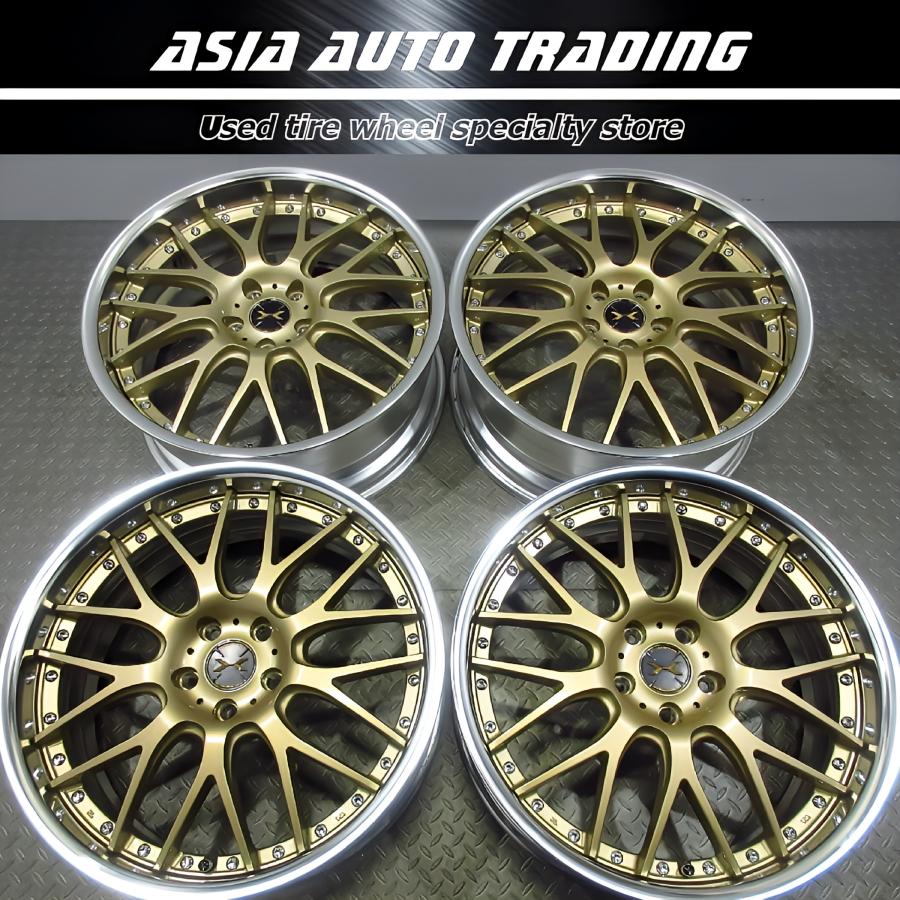 WEDS 美品 走行極少 Weds マーベリック 709M 20インチ 8J+44 PCD114.3-5穴 クラウン 30 アルファード ヴェルファイア ハリアー レクサス GS 等 : アジ ...