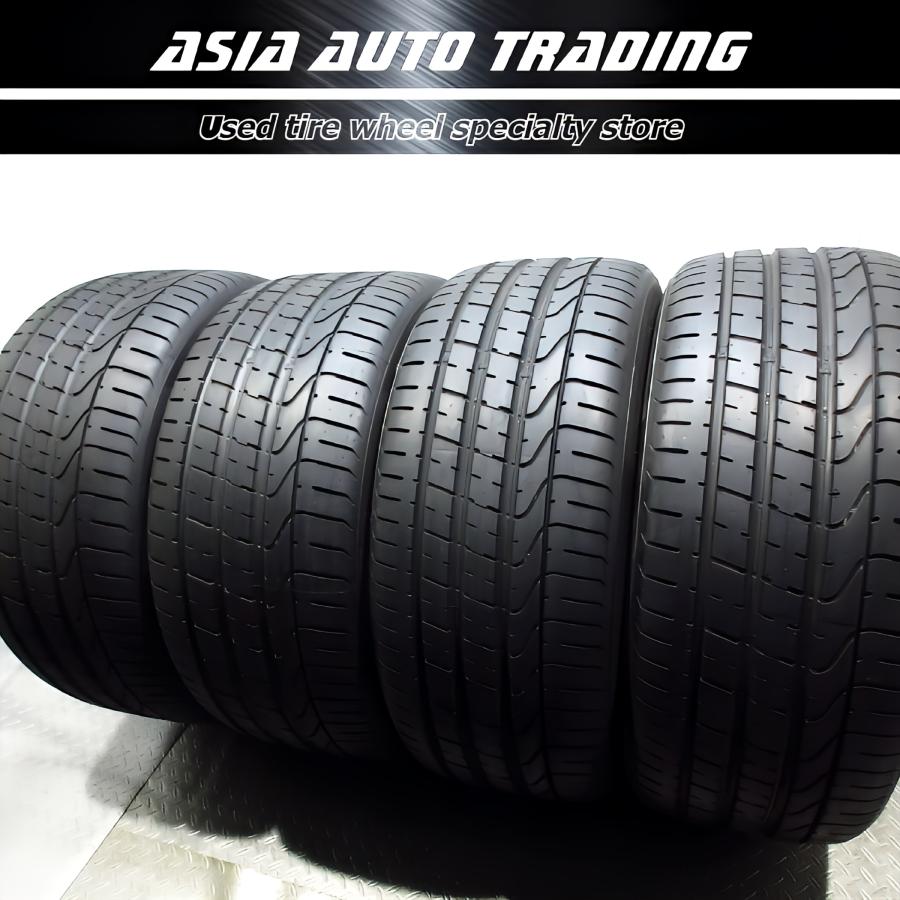 PIRELLI 新車外し ピレリ P ZERO 265/45R20 295/40R20 2023年登録 ポルシェ マカン 純正タイヤ 納車外し ほぼ新品 ベンツ GLC63 レヴァンテ 等 ...