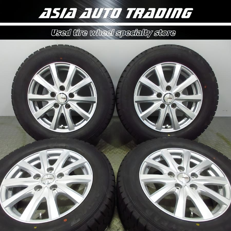 グッドイヤー（GOODYEAR） 美品 走行極少 Weds ラブリオン 6J+52 PCD114.3-5穴 アイスナビ7 195/65R15 ...
