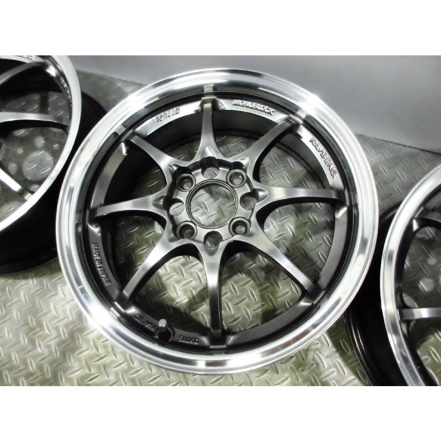 RAYS 綺麗品 VOLK CE28N 15インチ 5.5J+45 PCD100-4穴 FS/DC コンパクトカー 軽自動車 カスタム ボルクレーシング 軽量 ホイール : アジトレYahoo ...