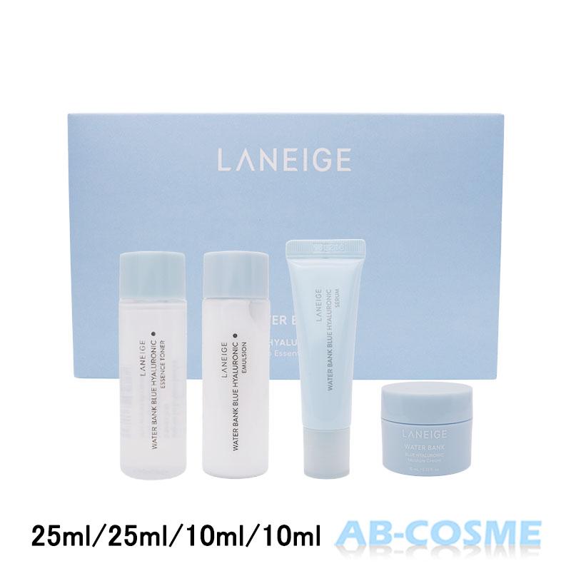 LANEIGE セット ラネージュ ウォーターバンク 4ステップエッセンシャルキット 25ml/25ml/10ml/10ml お試し ☆新入荷03 国内発送 韓国コスメ 【ミニサイズ ...