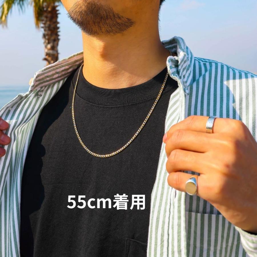 喜平 ネックレス チェーン 2.5mm 45cm 50cm 55cm ステンレス チェーン メンズ バイカラー ステンレス 喜平 きへい キヘイ :10001710:aBALENT - 通販 ...