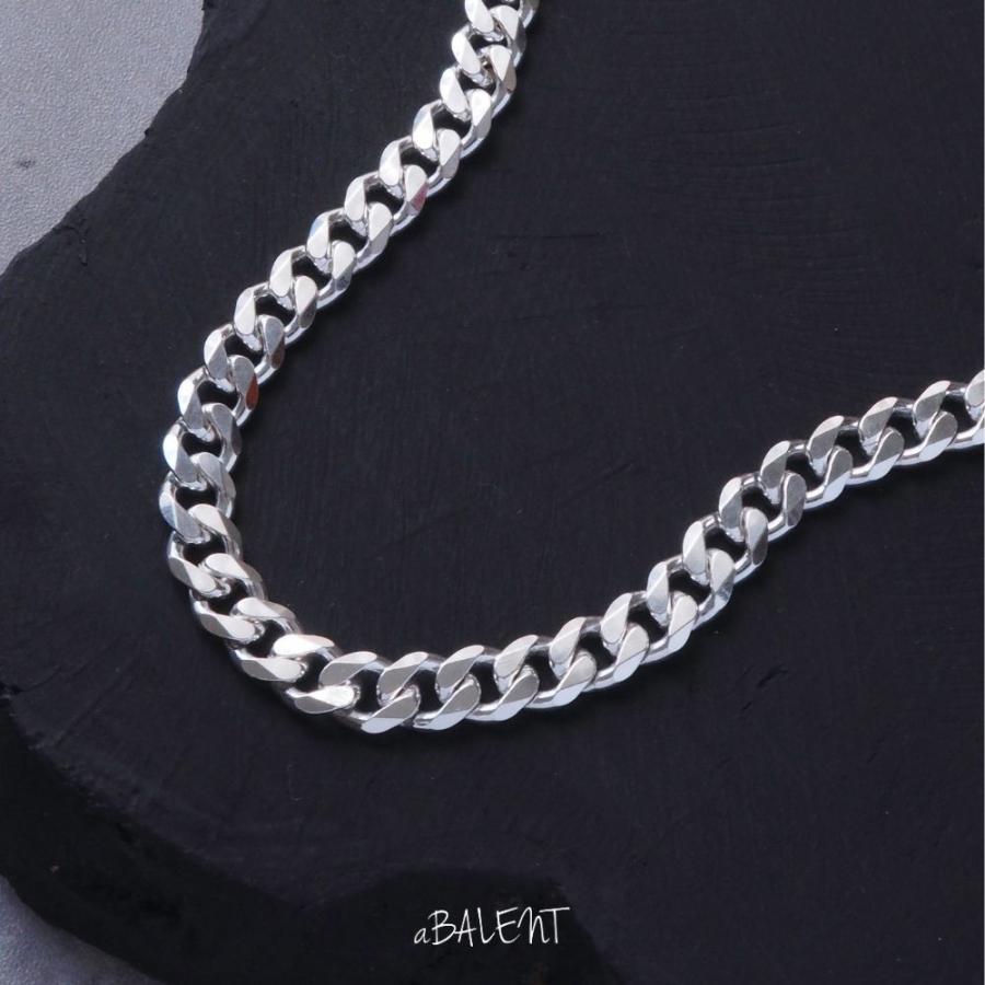 シルバー925 喜平 ネックレス イタリア製 6面カット 幅6mm 50cm 55cm キヘイ チェーン シンプル 金属アレルギー対応 : aBALENT - 通販 - Yahoo!ショッピング