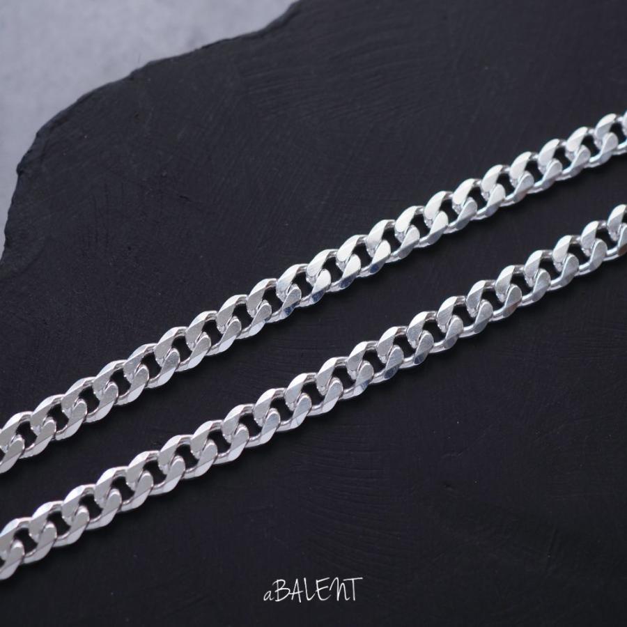 シルバー925 喜平 ネックレス イタリア製 6面カット 幅6mm 50cm 55cm キヘイ チェーン シンプル 金属アレルギー対応 : aBALENT - 通販 - Yahoo!ショッピング