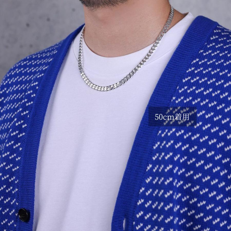 シルバー925 喜平 ネックレス イタリア製 6面カット 幅6mm 50cm 55cm キヘイ チェーン シンプル 金属アレルギー対応 : aBALENT - 通販 - Yahoo!ショッピング