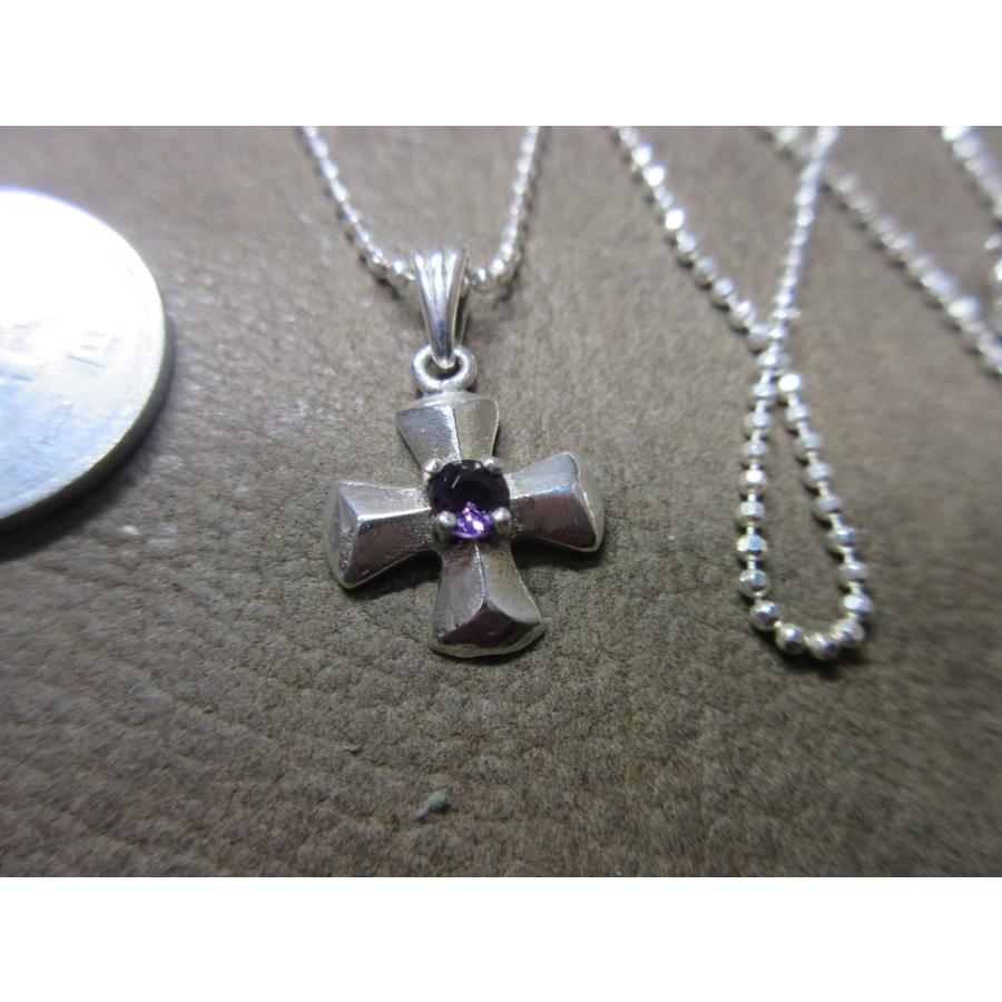 Silver925 天然石 アメジスト ペンダント ( シルバー925 チェーン 40cm ) n1834 :n1834:ABC-925 - 通販 - Yahoo!ショッピング