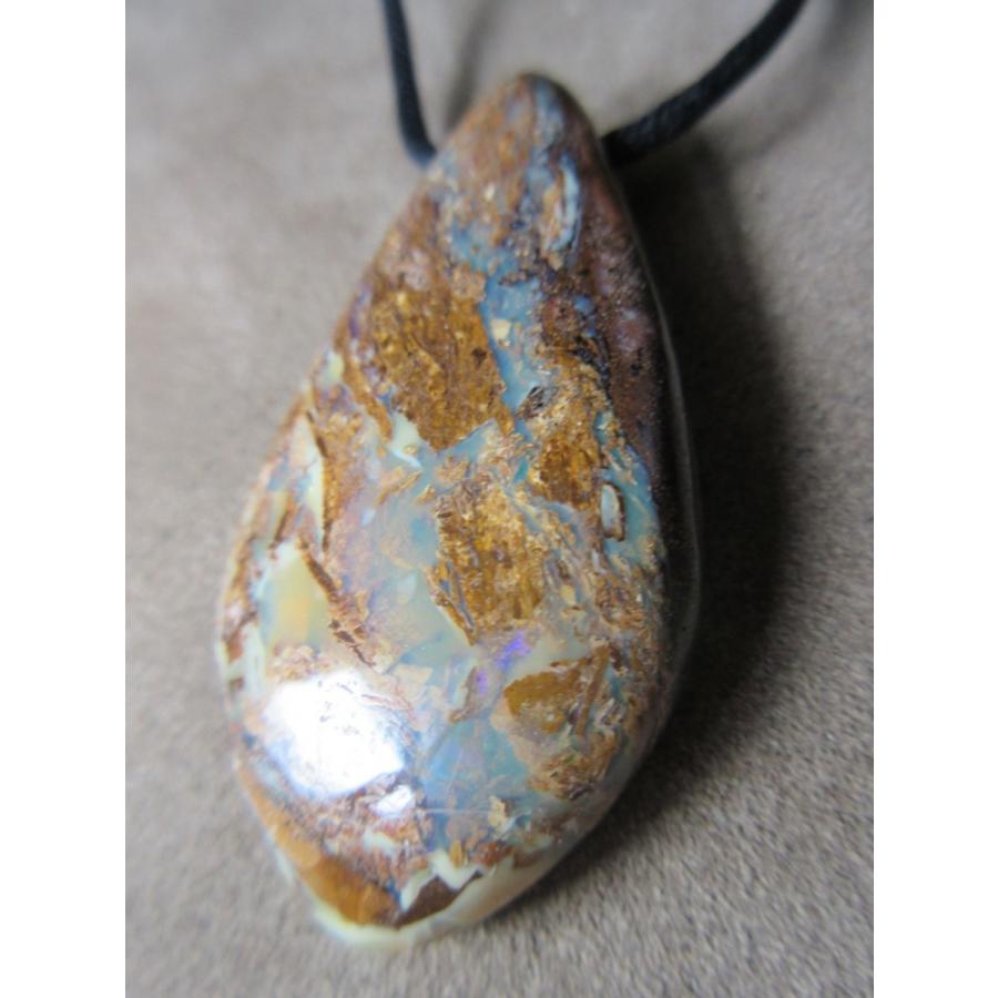 ボルダーオパール 母岩 ペンダント, 16.3g OP23 : ABC-925 - 通販 - Yahoo!ショッピング