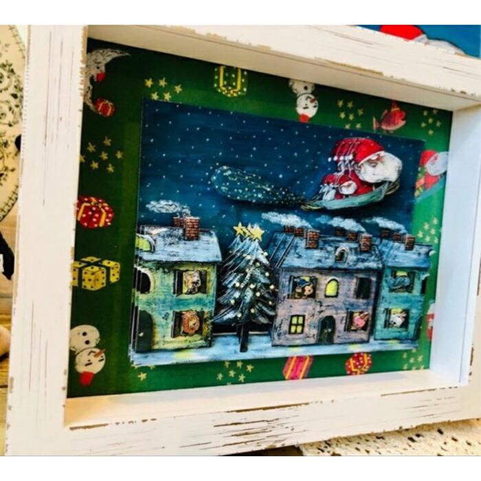 シャドープリント クリスマスの夜 メール便/宅配便可 mt-7 : 手芸用品のABCクラフト - 通販 - Yahoo!ショッピング