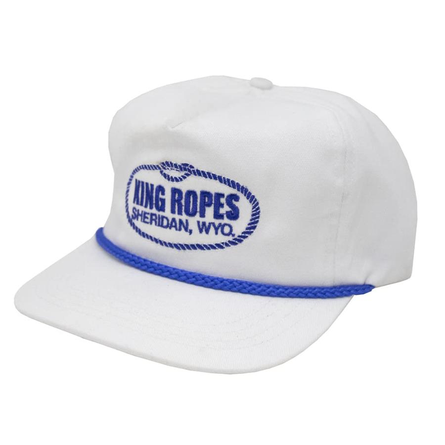 【並行輸入品】King Ropes 5 Panel Cotton Polyester Adjustable Trucker Hat (Whit ...