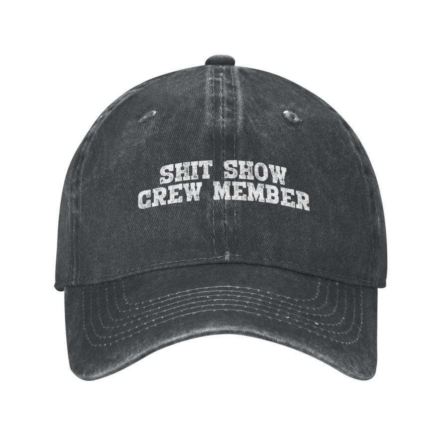 【並行輸入品】BOONTON Shit Show Crew Member Hat for Women Baseball Hats Fashio ...