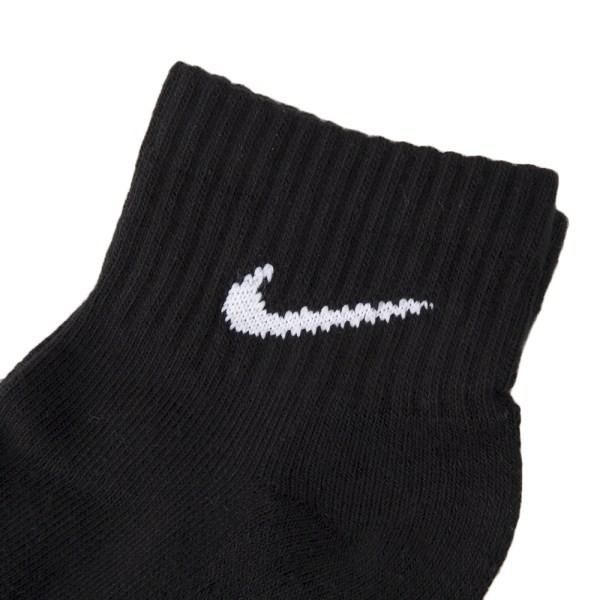 NIKE（ナイキ） NIKEウェア ナイキウェア 3P EVERYDAY クウォーター ソックス SX7667-010 010BLACK ...