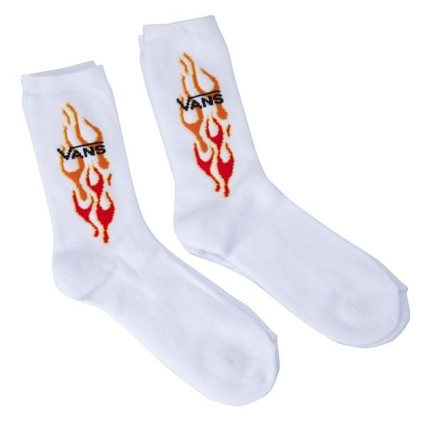 VANS（ヴァンズ） VANSウェア Fire Flame Socks ソックス CD19SS-UX01 WHITE : ABC-MART ...