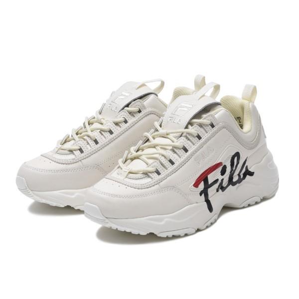 FILA フィラ DISTRACER SCRIPT F05460136 ABC-MART限定 *BEIGE : ABC-MART Yahoo!店 - 通販 - Yahoo!ショッピング