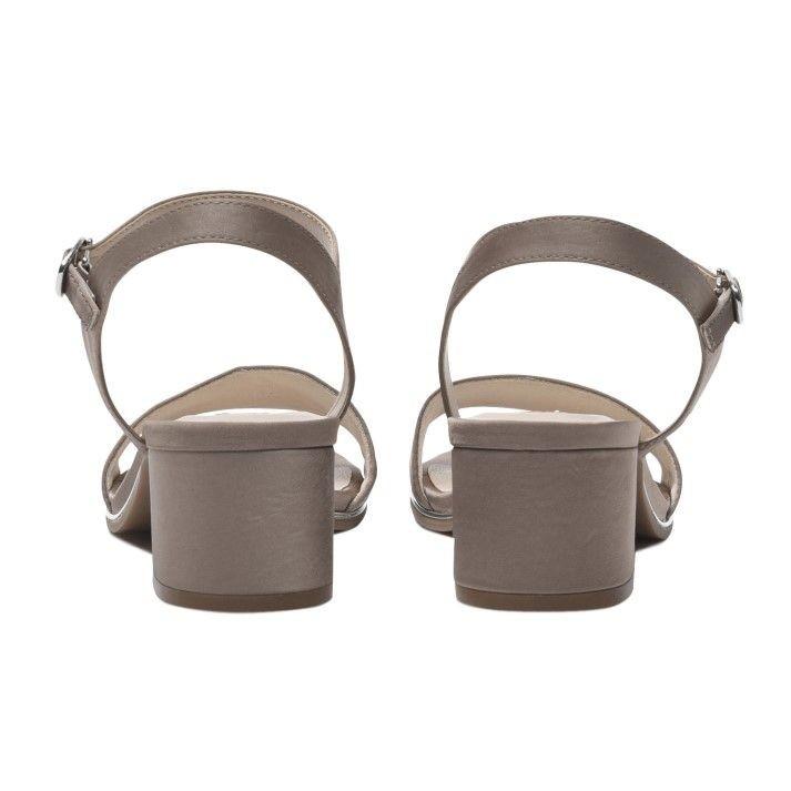 NUOVO レディース ヌオーヴォ サンダル SQ PLN ST 4.5 スクエア プレーン ストラップ 4.5cm NE50061 ...