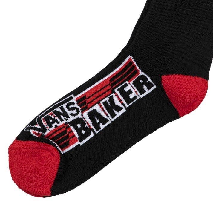 VANS BAKER CREW (6.5-9， 1P) ヴァンズ ソックス VN0A45EABLK BLACK : 6009890001099 ...