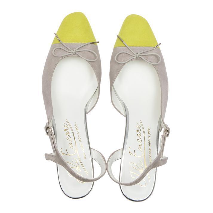 レディース JOLI ENCORE ジョリー アンコール STRING PUMPS 5 ストリングパンプス5 JE-5024 S/GRAY ...