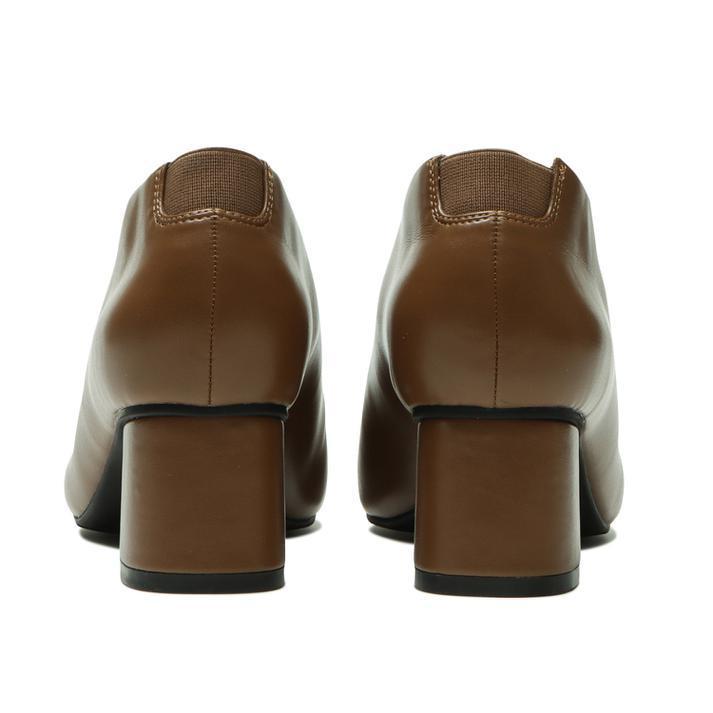 NUOVO レディース ヌオーヴォ SQ ROUND HEEL 5 スクエア ラウンド ヒール NE40136 BROWN : ABC-MART Yahoo!店 - 通販 - Yahoo!ショッピング