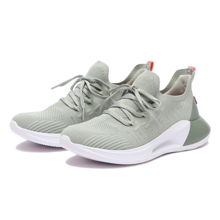 レディース ABC SELECT エービーシーセレクト KNIT LACE ローカットスニーカー W1023 LT.KHAKI : ABC-MART Yahoo!店 - 通販 - Yahoo ...