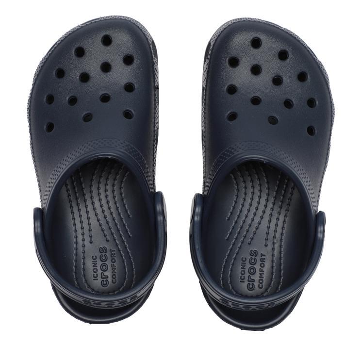 crocs（クロックス） キッズ 18-21 CLASSIC CLOG K クラシック クロッグ キッズ 206991-410 NAVY ...
