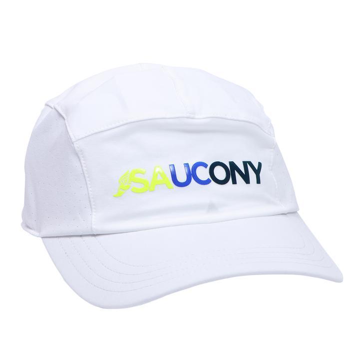 Saucony サッカニー U OUTPACE HAT ランニングキャップ SAU900013-WHGR WHITE : ABC-MART ...