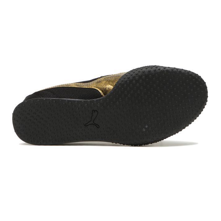 PUMA（プーマ） レディース BELLA V RAW METALLICS ベラ V RAW メタリック 383941 02BLK/TEAM ...