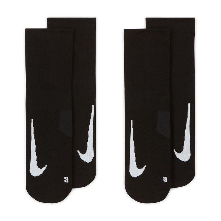 NIKE（ナイキ） ウェア MLTPLIER ANKLE 2PR ソックス SX7556 010BLACK/WHITE : ABC-MART ...