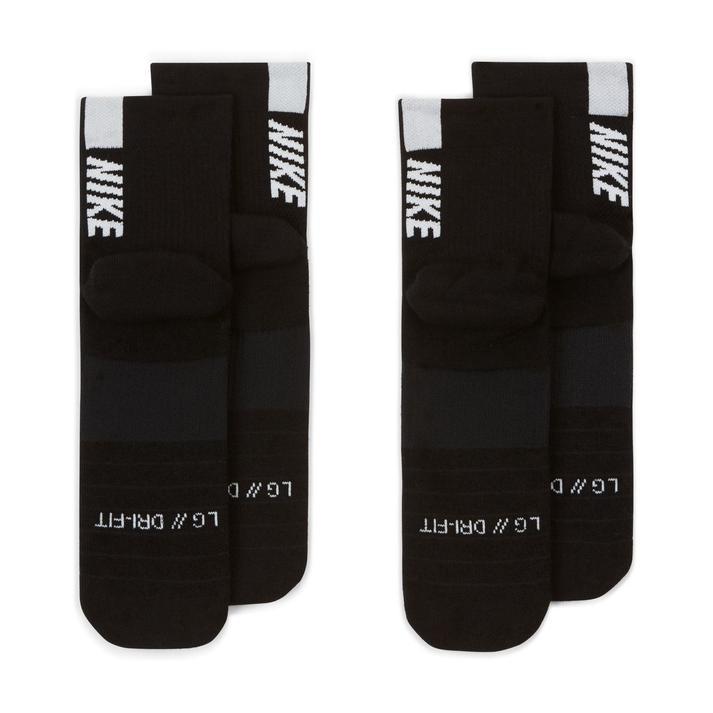 NIKE（ナイキ） ウェア MLTPLIER ANKLE 2PR ソックス SX7556 010BLACK/WHITE : ABC-MART ...