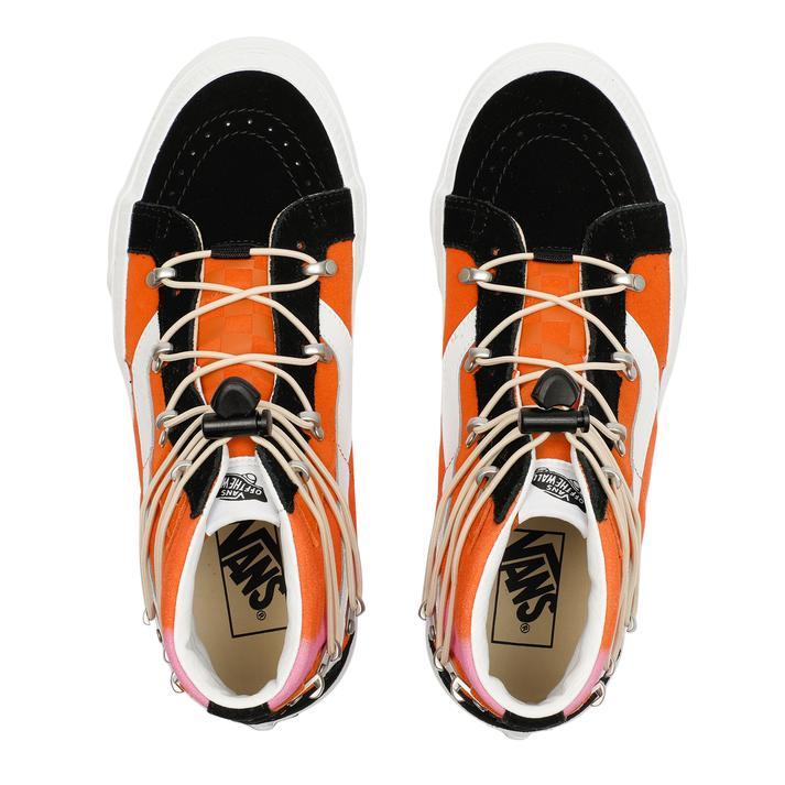 VANS ヴァンズ SK8-HI ECHO DX スケートハイエコーDX VN0A7Q5OY8J FUSION BLK/ORA ...