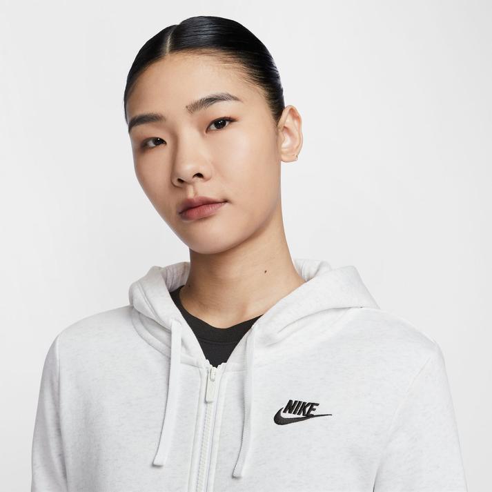レディース NIKE ナイキ W CLUB FLC FZ HOODIE ST ロングスリーブ DQ5472 051B HTHR/BLK : 6323980003002 : ABC-MART ...