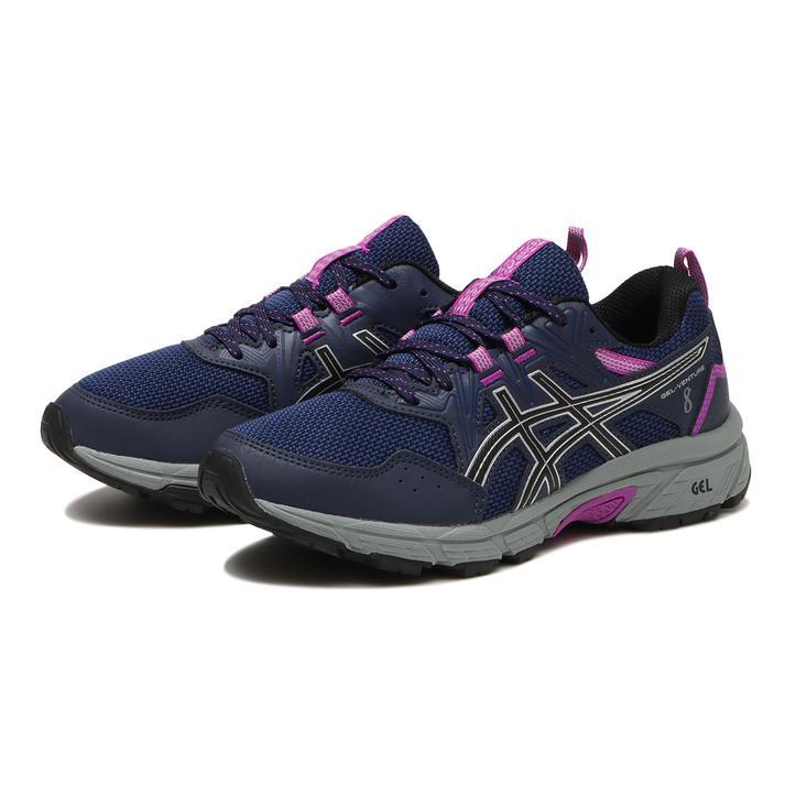 ASICS レディース アシックス W GEL-VENTURE 8 ゲルベンチャー 1012A706.408 MDN/PRSV : ABC ...