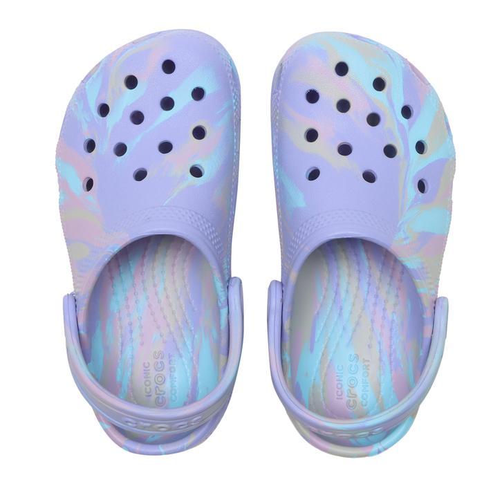 crocs（クロックス） キッズ 18-21 CLASSIC MARBLED CLOG K クラシック マーブル クロッグ キッズ ...