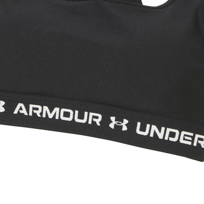 UNDER ARMOUR アンダーアーマー W UA Crossback Mid Bra ブラトップ 1361034 006BLK/BLK ...