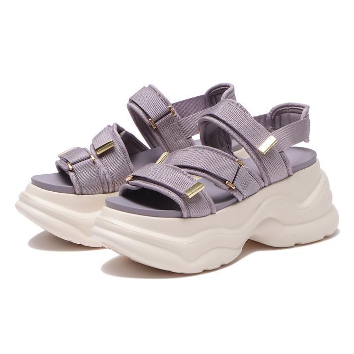 レディース ABC SELECT エービーシーセレクト H-VOL TAPE SND8 ハイボリュームテープサンダル 8 W2030 LILAC : ABC-MART Yahoo!店 - 通販 ...