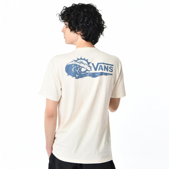 VANS（ヴァンズ） M VANS WAVE SS TEE ショートスリーブ VN0008CH7VJ NATURAL : ABC-MART ...