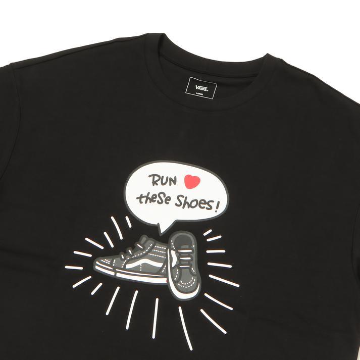 VANS（ヴァンズ） M RUN SK8 HI TEE ショートスリーブ VN000EVXBLK BLACK : ABC-MART Yahoo ...