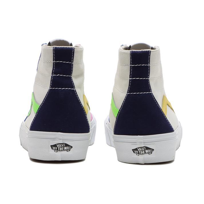 VANS ヴァンズ SK8-HI TAPERED VR3 スケートハイテーパードVR3 VN0005UMMUL POP BLOCK MULTI ...