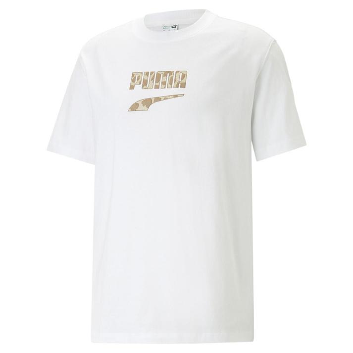 PUMA（プーマ） M DOWNTOWN GRAPHIC TEE ショートスリーブ 538243 02WHT : ABC-MART Yahoo ...