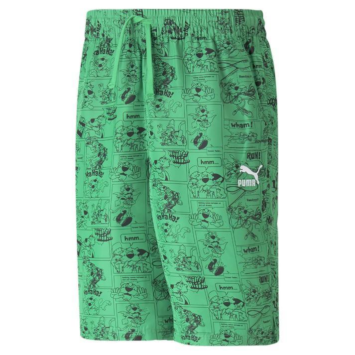 PUMA プーマ M CL SUPER SHORTS ショートパンツ 539482 36G.GREEN/AOP : ABC-MART Yahoo!店 - 通販 - Yahoo!ショッピング