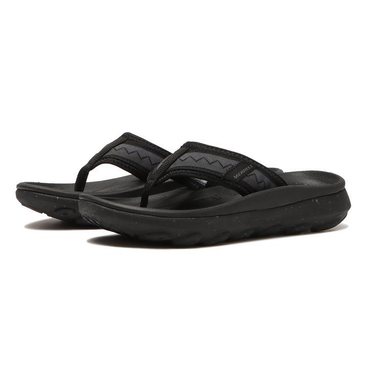MERRELL（メレル） レディース W'S HUT ULTRA FLIP ハットウルトラフリップ J005902 BLACK/BLACK ...